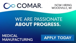 Now Hiring, COMAR, Woodville, WI